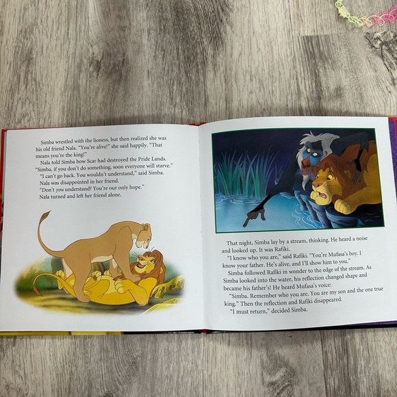 Disney | Other | Lion King Disney Book Hard Cover Bendon Inc | Poshmark